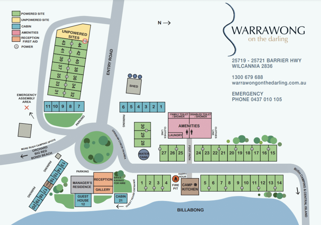 Home - Warrawong On The Darling - Outback NSW Caravan Park